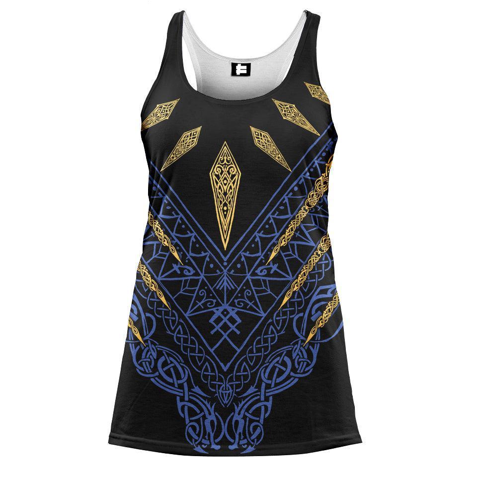 Fenrir's Wrath Women's Tank - Blue Edition – Lunafide