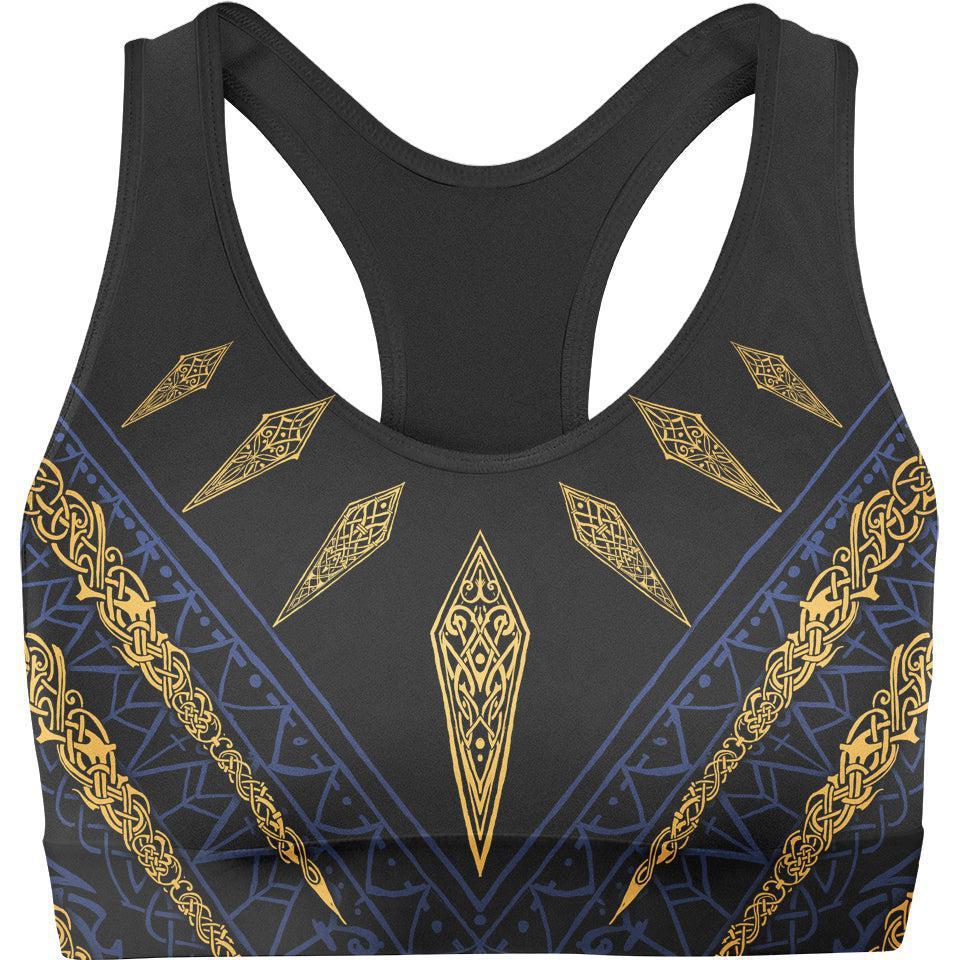 Fenrir's Wrath Sports Crop - Blue Edition – Lunafide