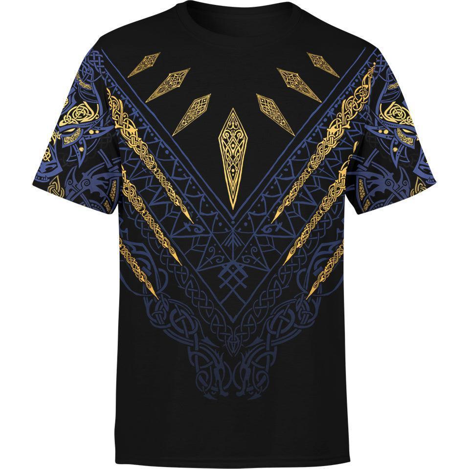 Fenrir's Wrath Shirt - Blue Edition – Lunafide