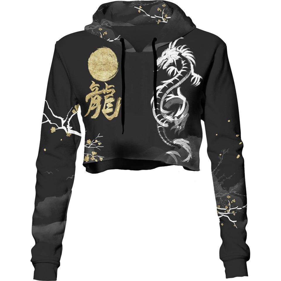Tatsu Crop Hoodie – Lunafide