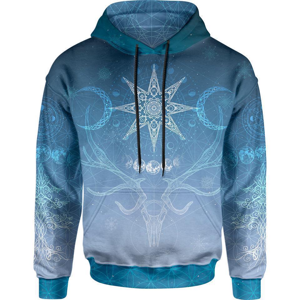 Yule Pullover Hoodie - Snow Edition – Lunafide