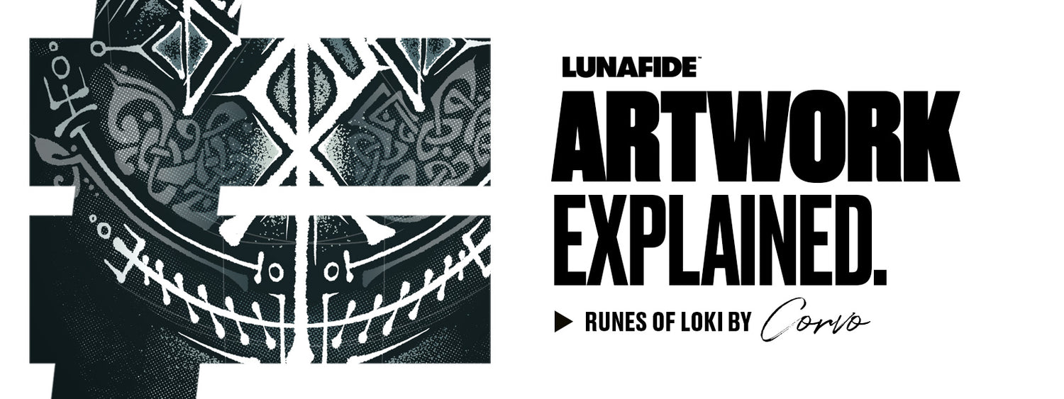 Artwork Explained: Runes of Loki – Lunafide