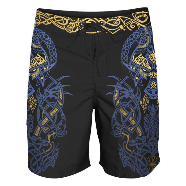 Fenrir's Wrath Boardshorts - Blue Edition – Lunafide
