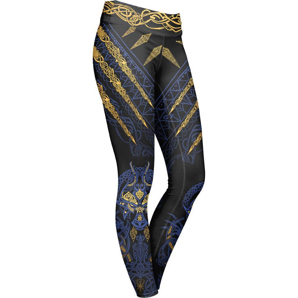 Fenrir's Wrath Leggings - Blue Edition – Lunafide
