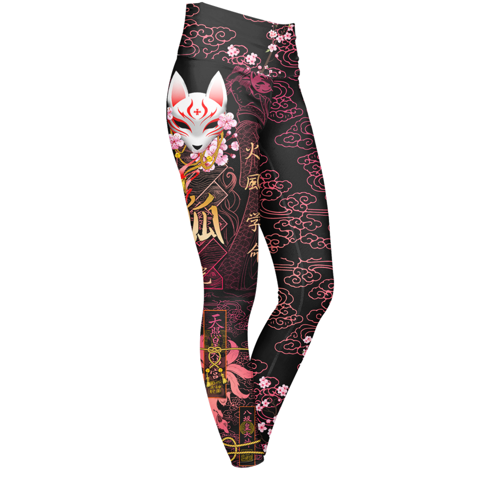Kitsune High Waisted Leggings – Lunafide