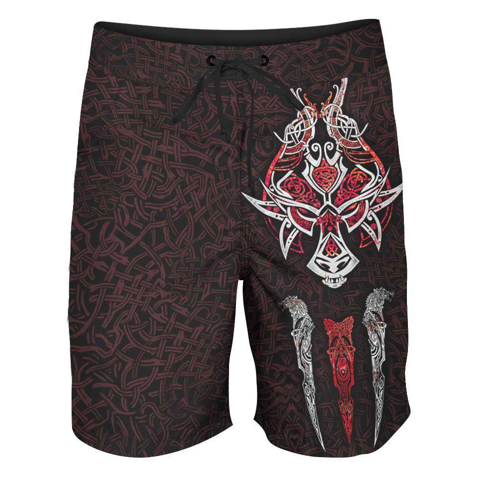 Fenrir Boardshorts - Crimson Edition – Lunafide
