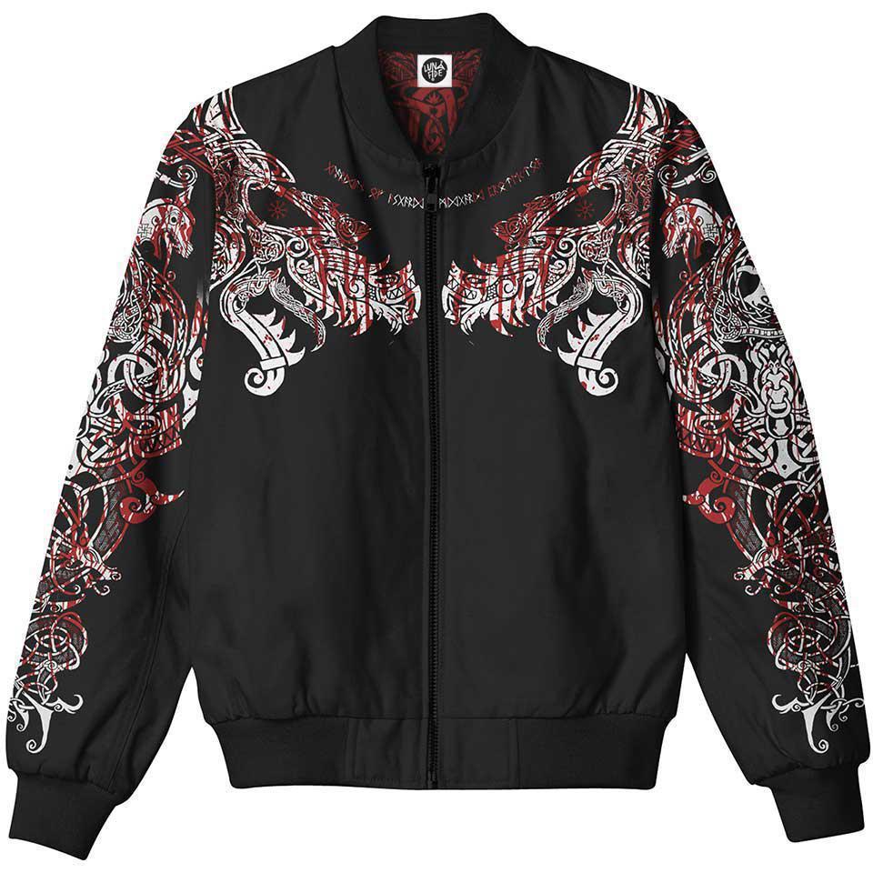 Ragnarök Bloody Bomber Jacket-Limited – Lunafide