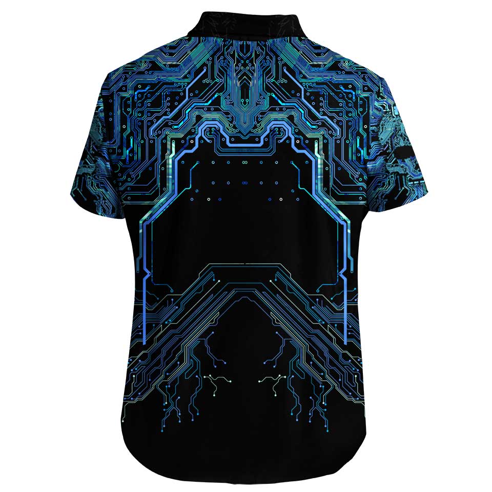 Cyber Button Up Shirt – Lunafide
