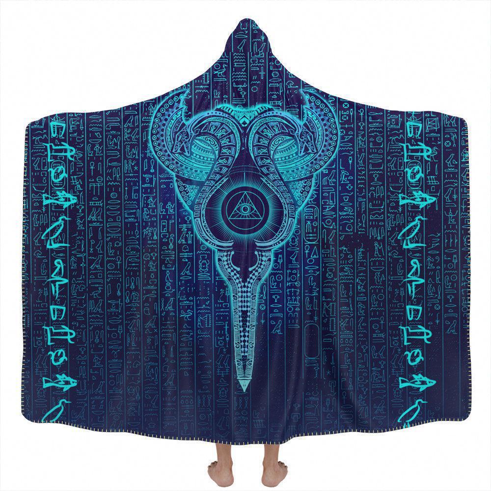 Uraeus Hooded Blanket - Electric Edition – Lunafide