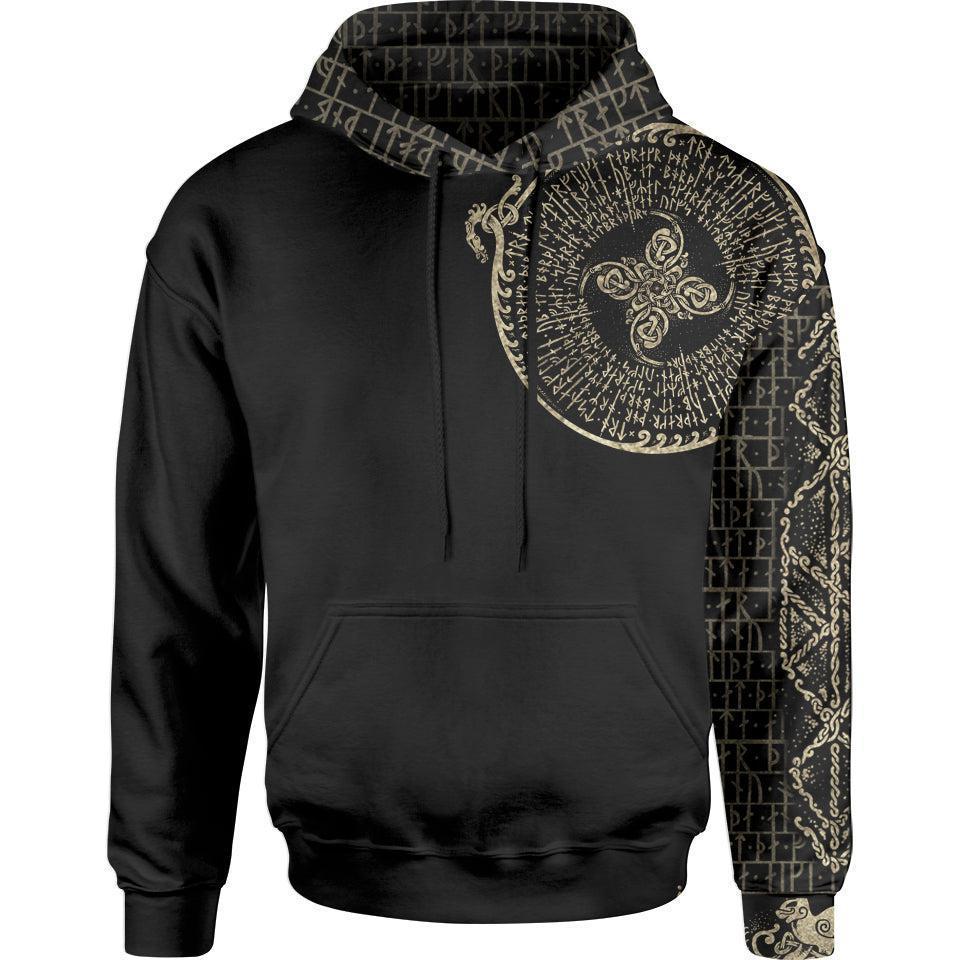 Runes of Thor Pullover Hoodie - Stone Edition – Lunafide