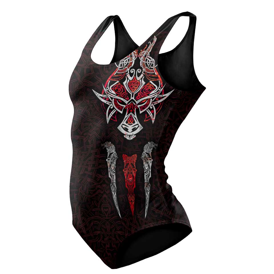 Fenrir Swimsuit - Crimson Edition – Lunafide