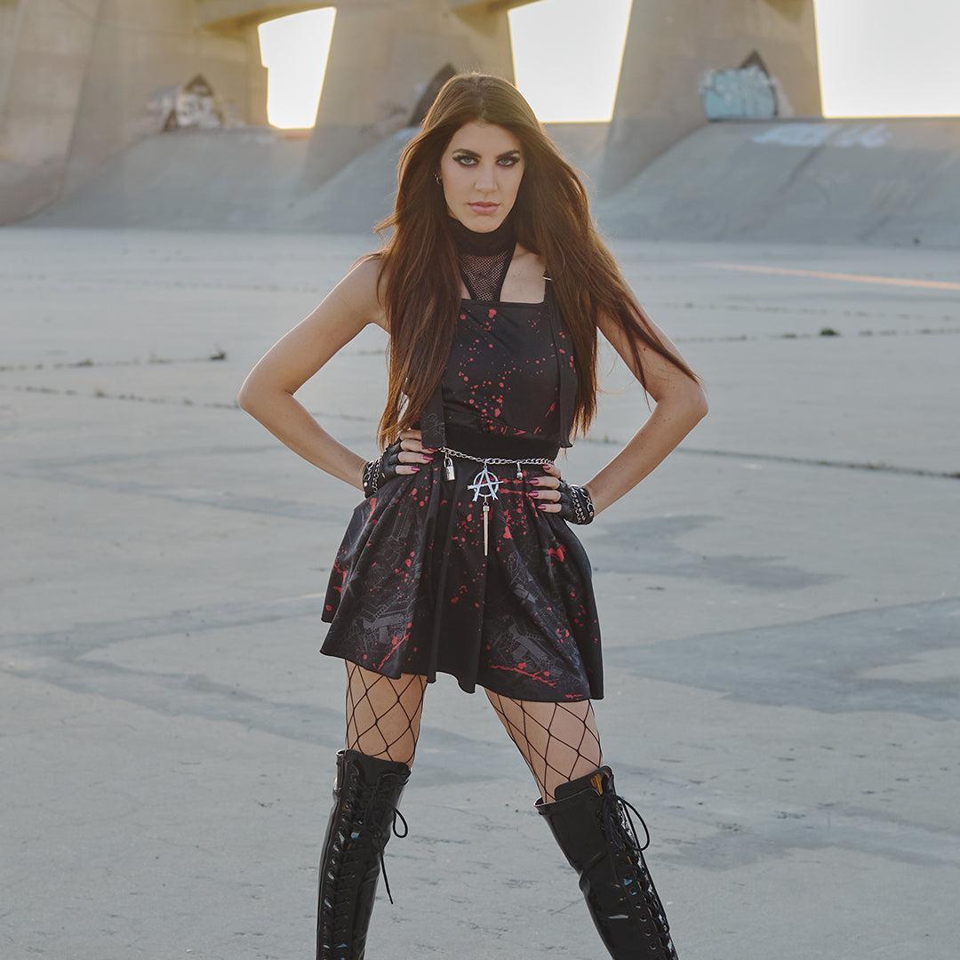 Bushido Pinafore Dress – Lunafide