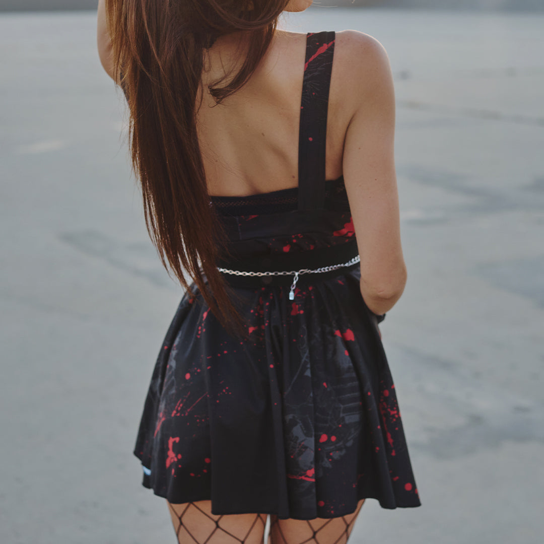 Bushido Pinafore Dress – Lunafide