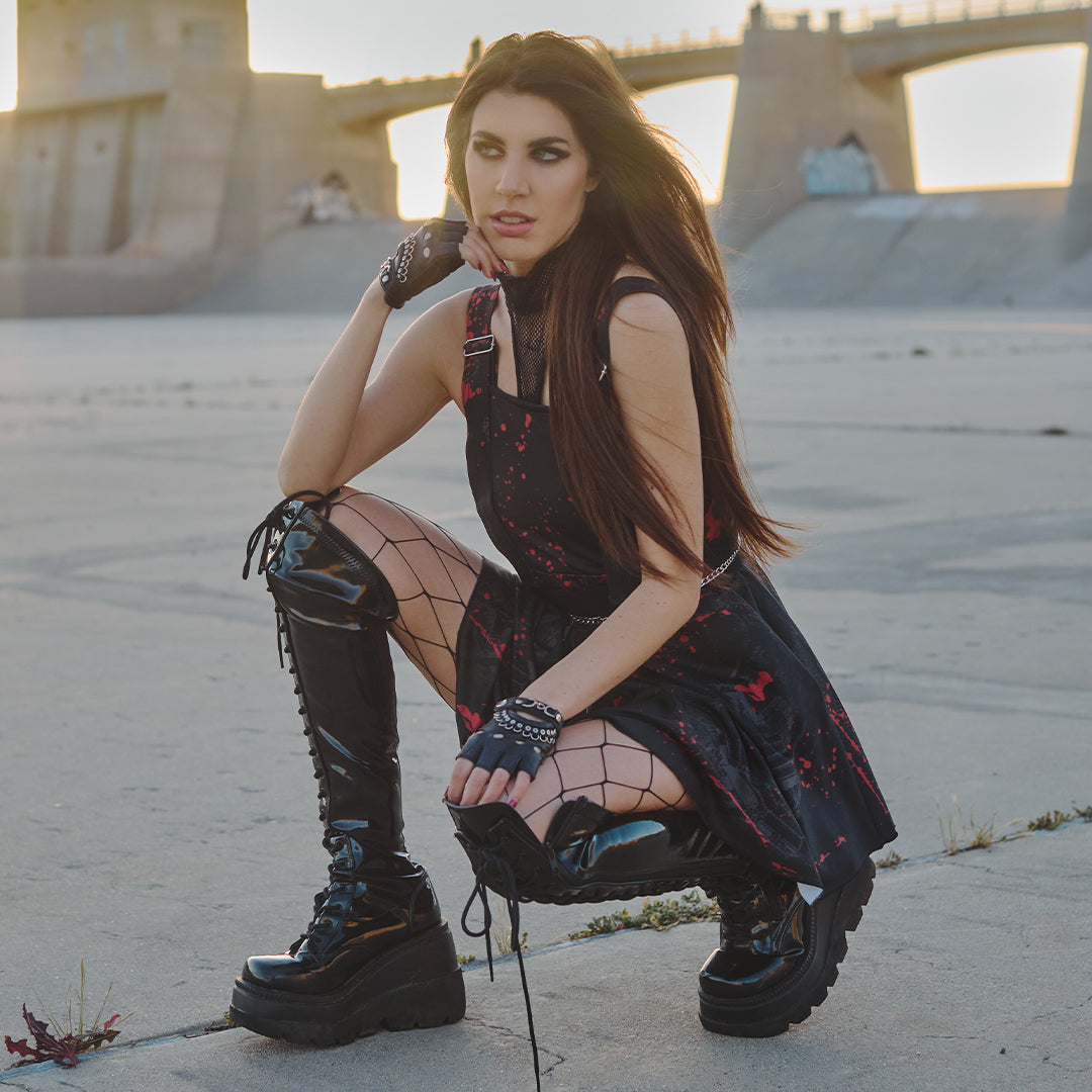 Bushido Pinafore Dress – Lunafide