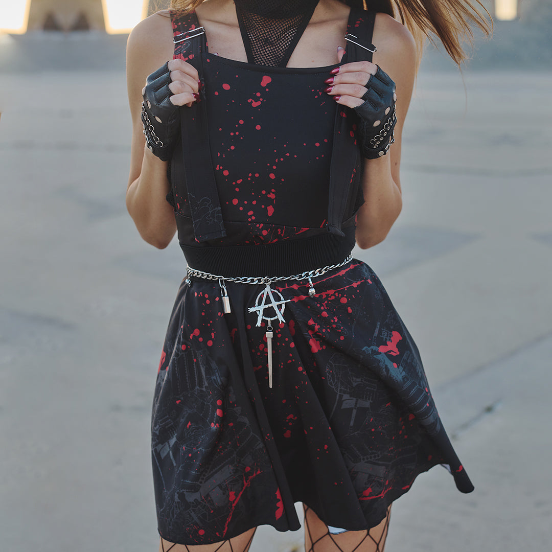 Bushido Pinafore Dress – Lunafide