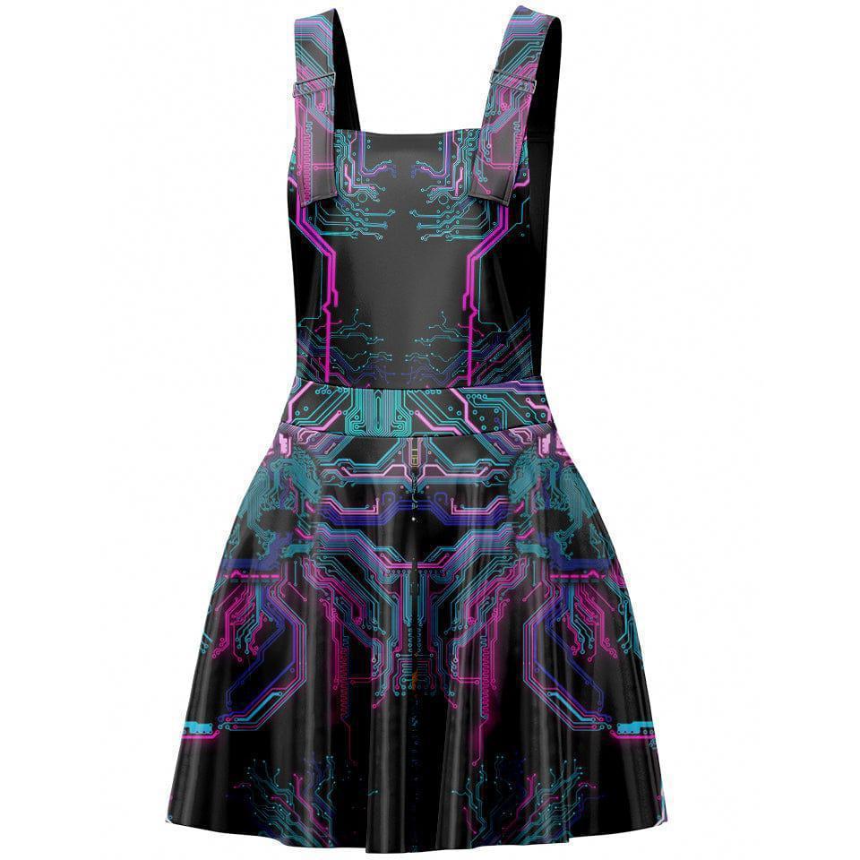 Cyber Pinafore Dress - Limited – Lunafide