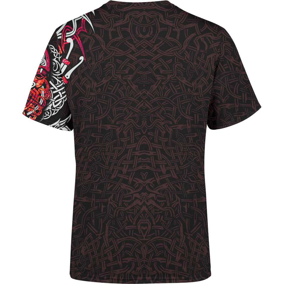 Fenrir Shirt - Crimson Edition – Lunafide