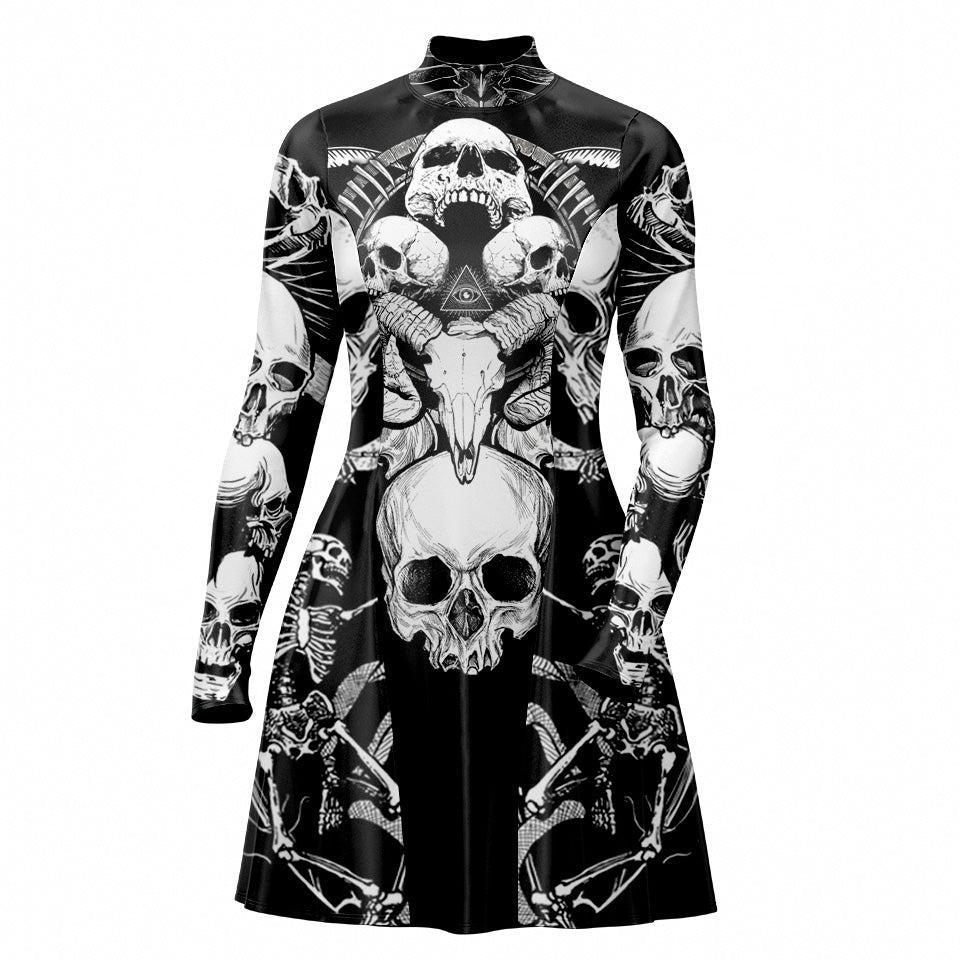 Necromancer Skater Dress – Lunafide