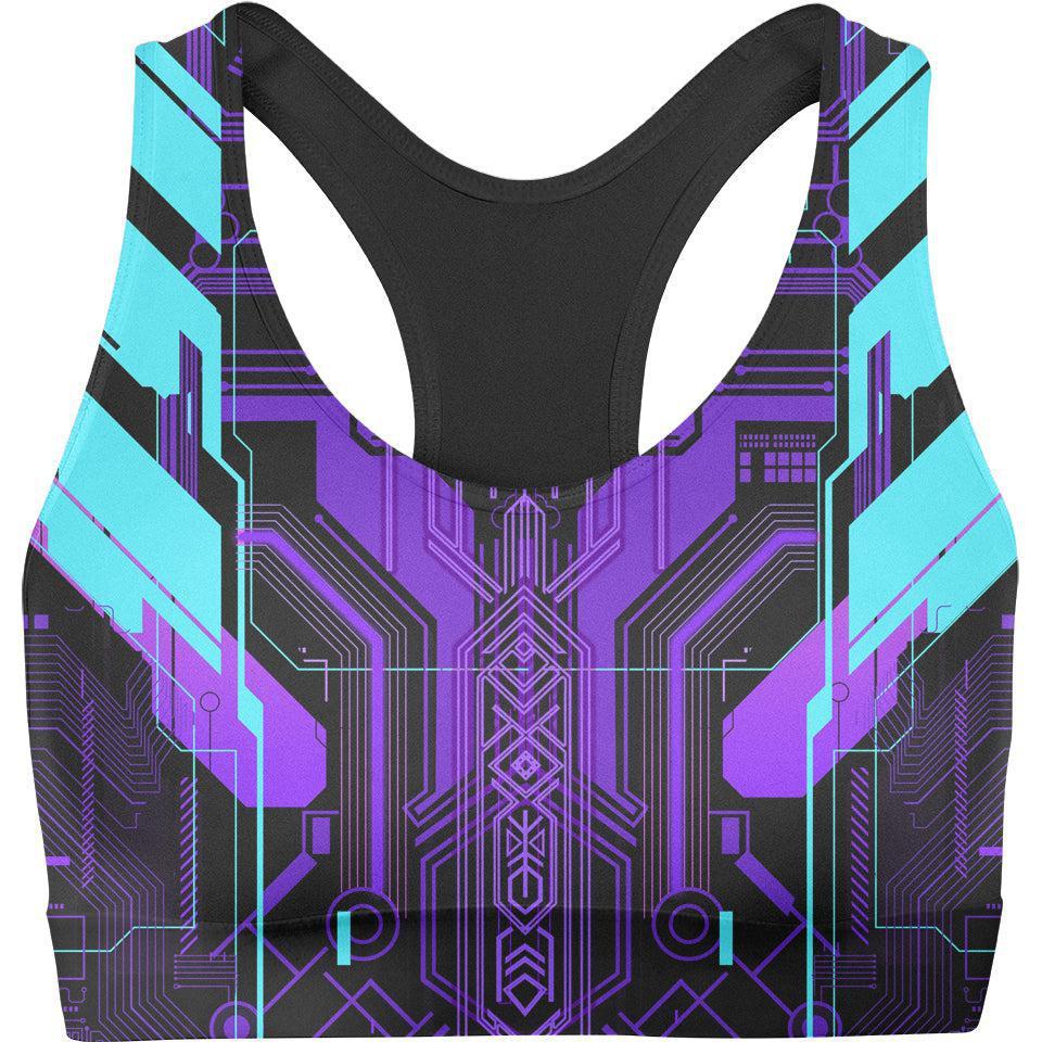 Ultraviolet Sports Crop – Lunafide