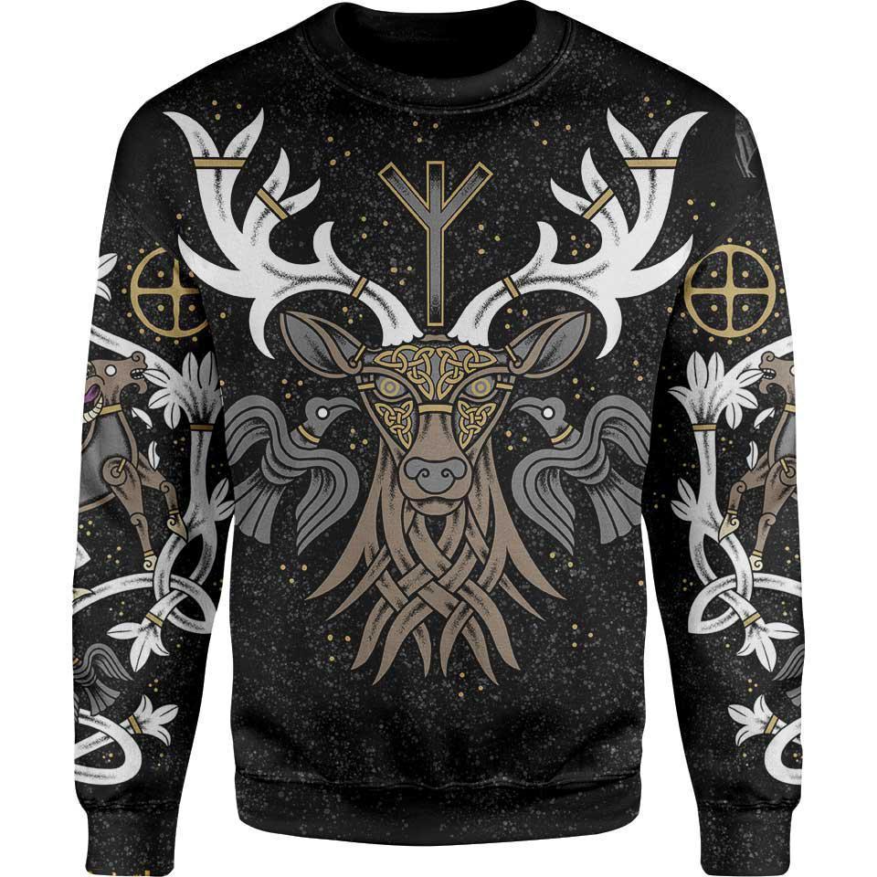Stag of Valhalla Sweater – Lunafide