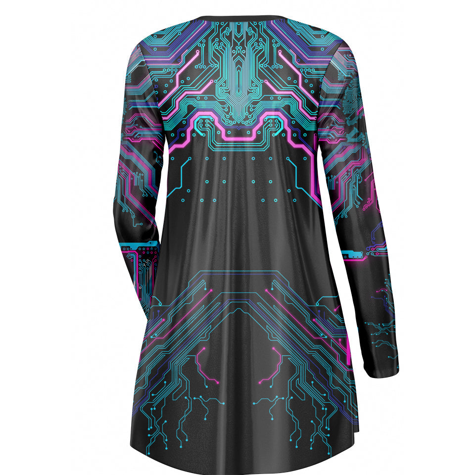 Cyber Tee Dress - Limited – Lunafide