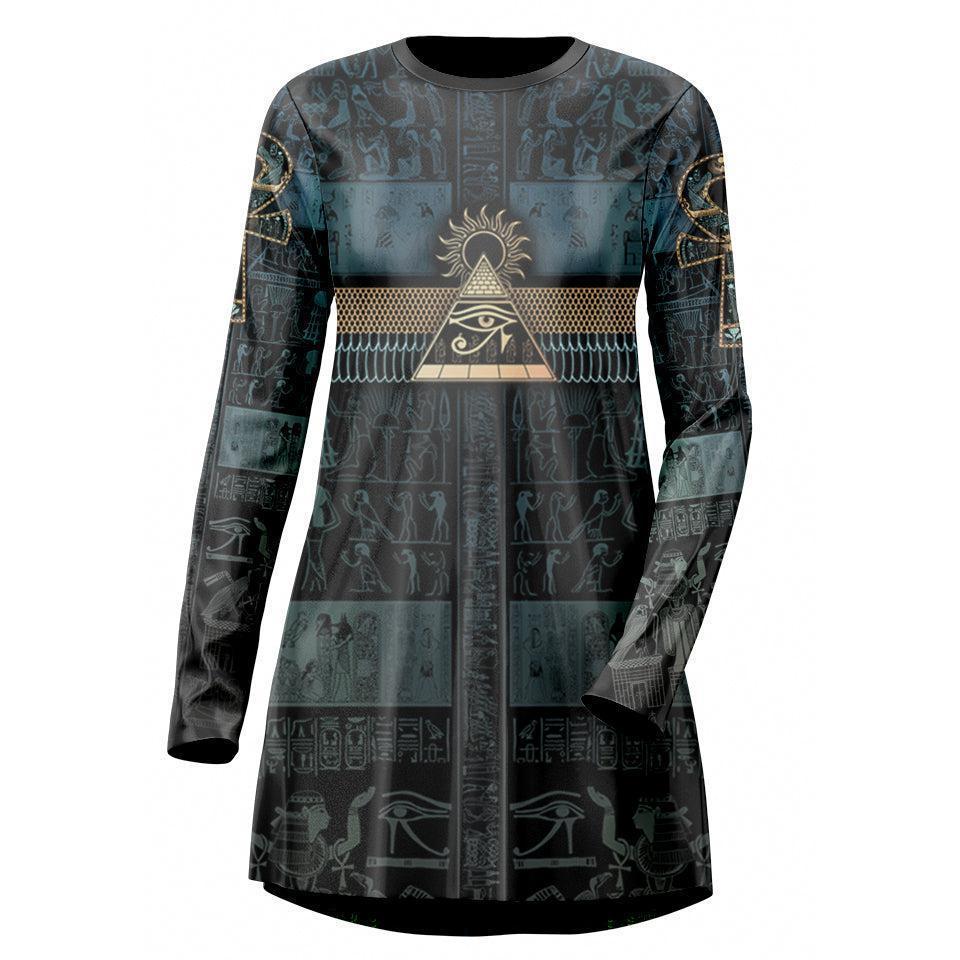 Eye of Ra Tee Dress – Lunafide