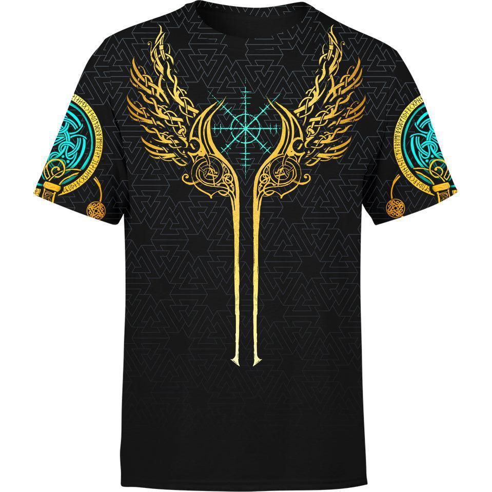 Valkyries of Valhalla Shirt - Gold Edition – Lunafide