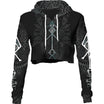 Runes of Loki Crop Hoodie – Lunafide