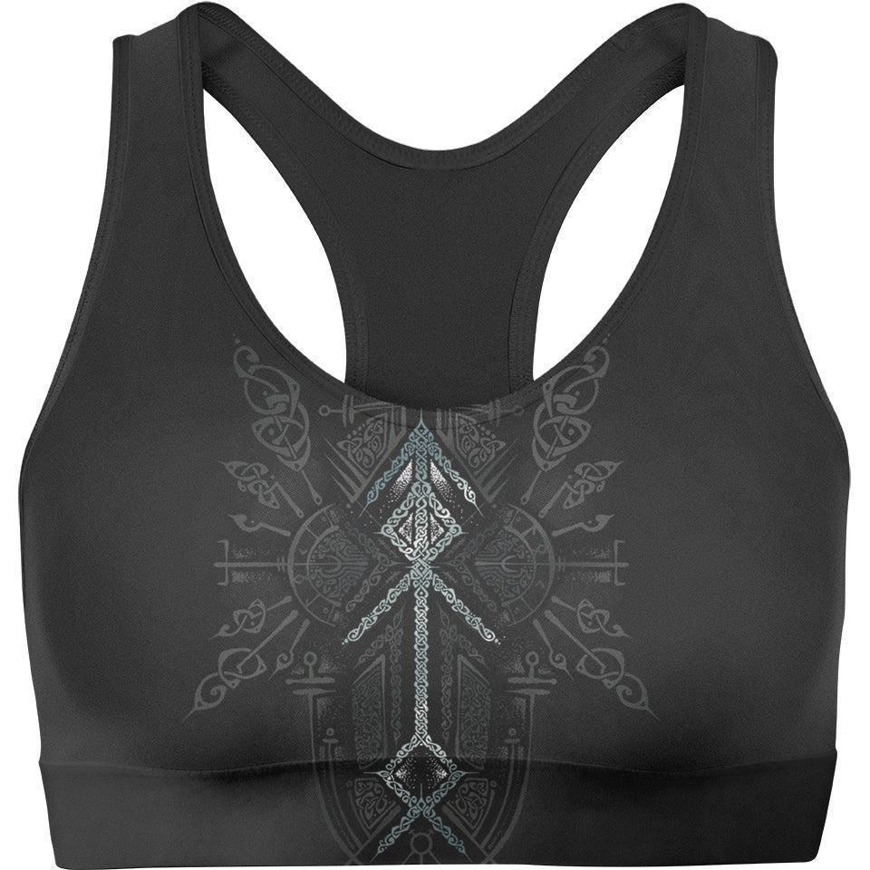 Runes of Loki Sports Crop – Lunafide