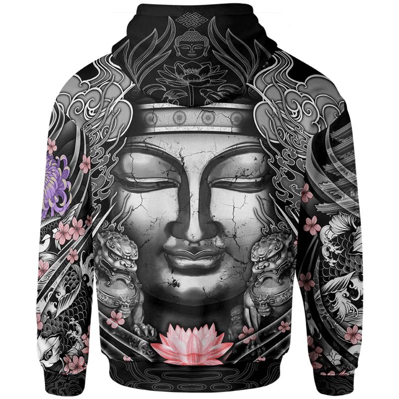 The Sensō-ji Zip Hoodie – Lunafide