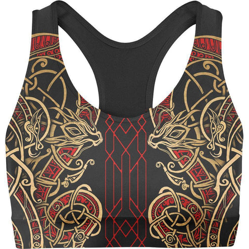 Loki Sports Crop - Fire Edition – Lunafide