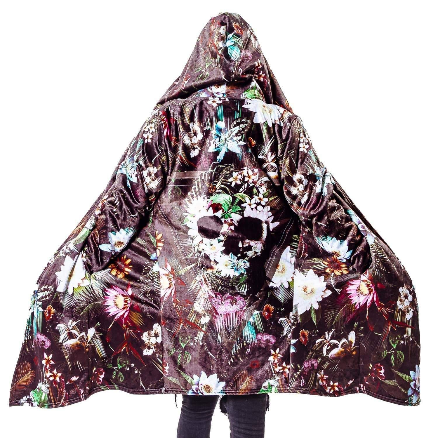 Flower & Skull Cloak – Lunafide