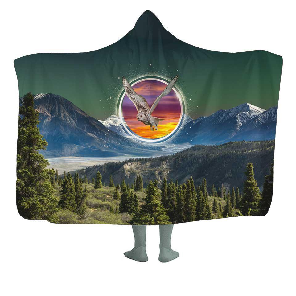 Night Flyer Hooded Blanket – Lunafide
