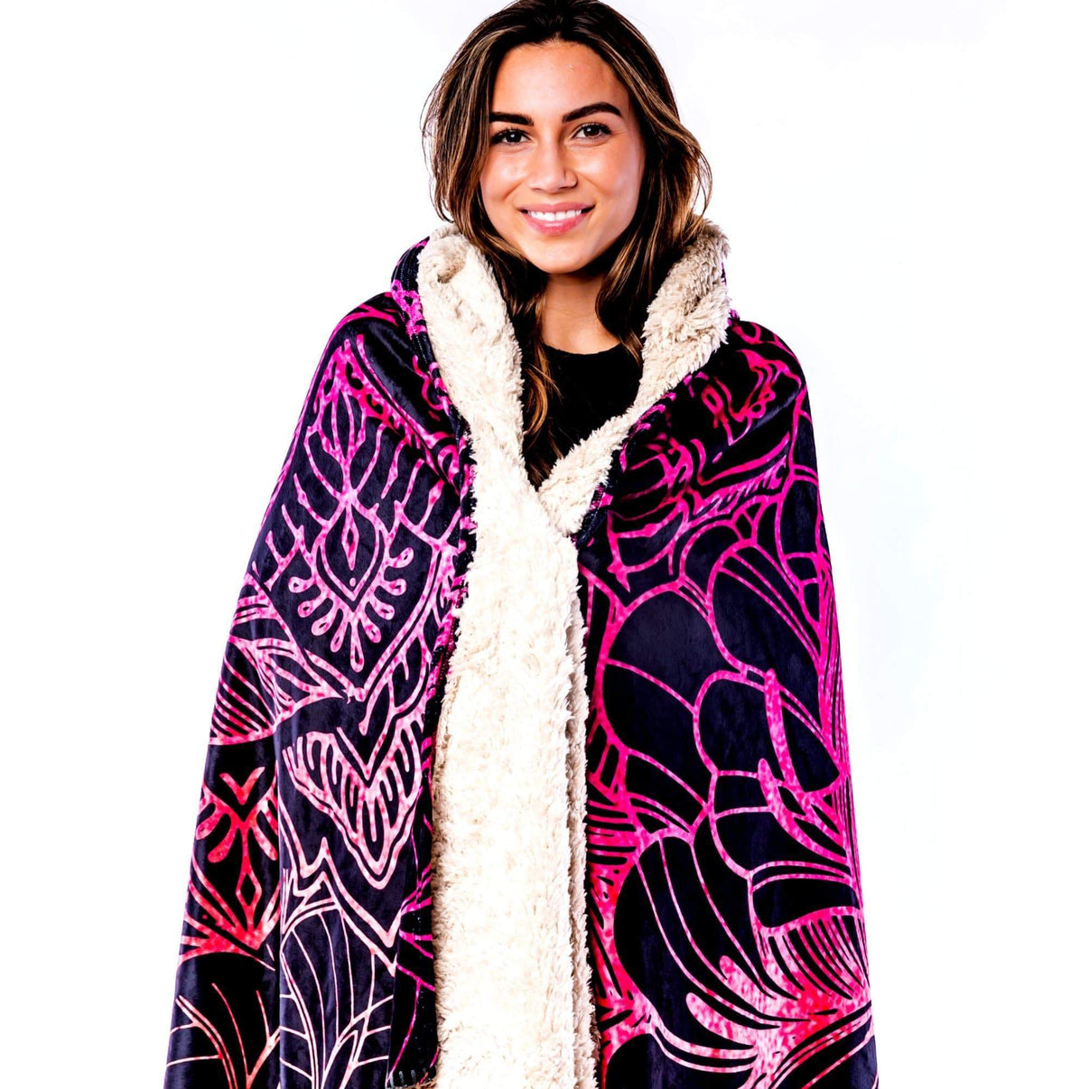 Mandala Hooded Blanket – Lunafide