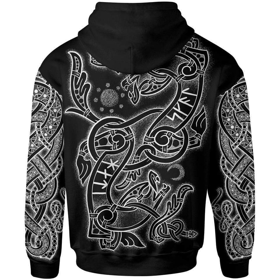 Odin Mask Pullover Hoodie – Lunafide