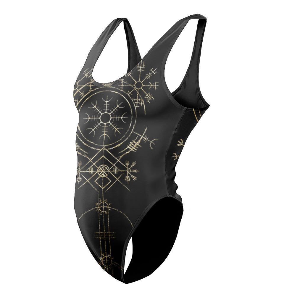 The Stave Swimsuit - Gold – Lunafide