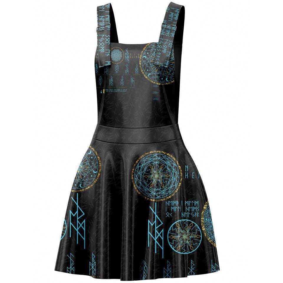 Nine Worlds Pinafore Dress - Night Edition – Lunafide