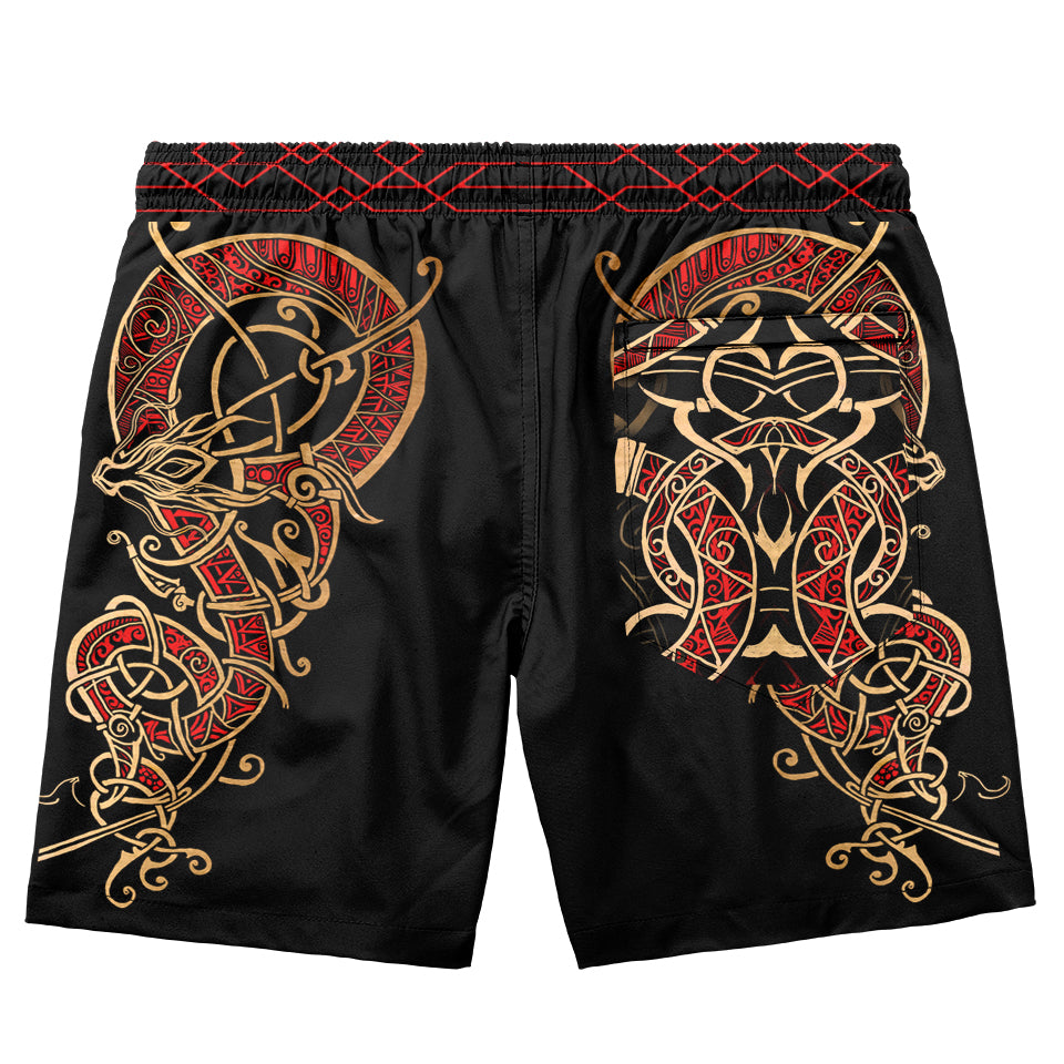 Loki Swim Trunks - Fire Edition – Lunafide