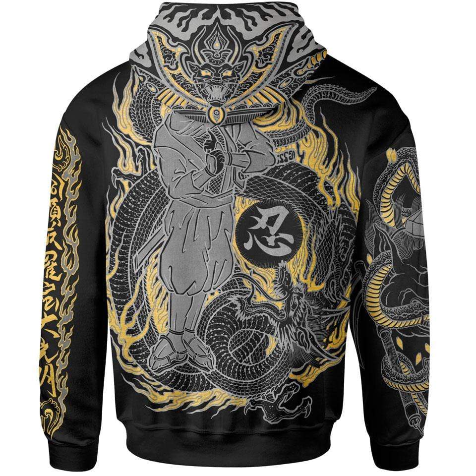 Shinobi Zip Hoodie – Lunafide